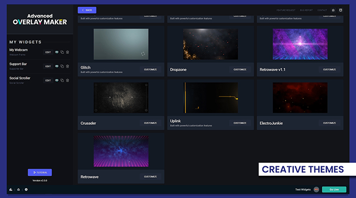 Stream Overlays | Free & Premium Overlays for Twitch, TikTok & Beyond ...