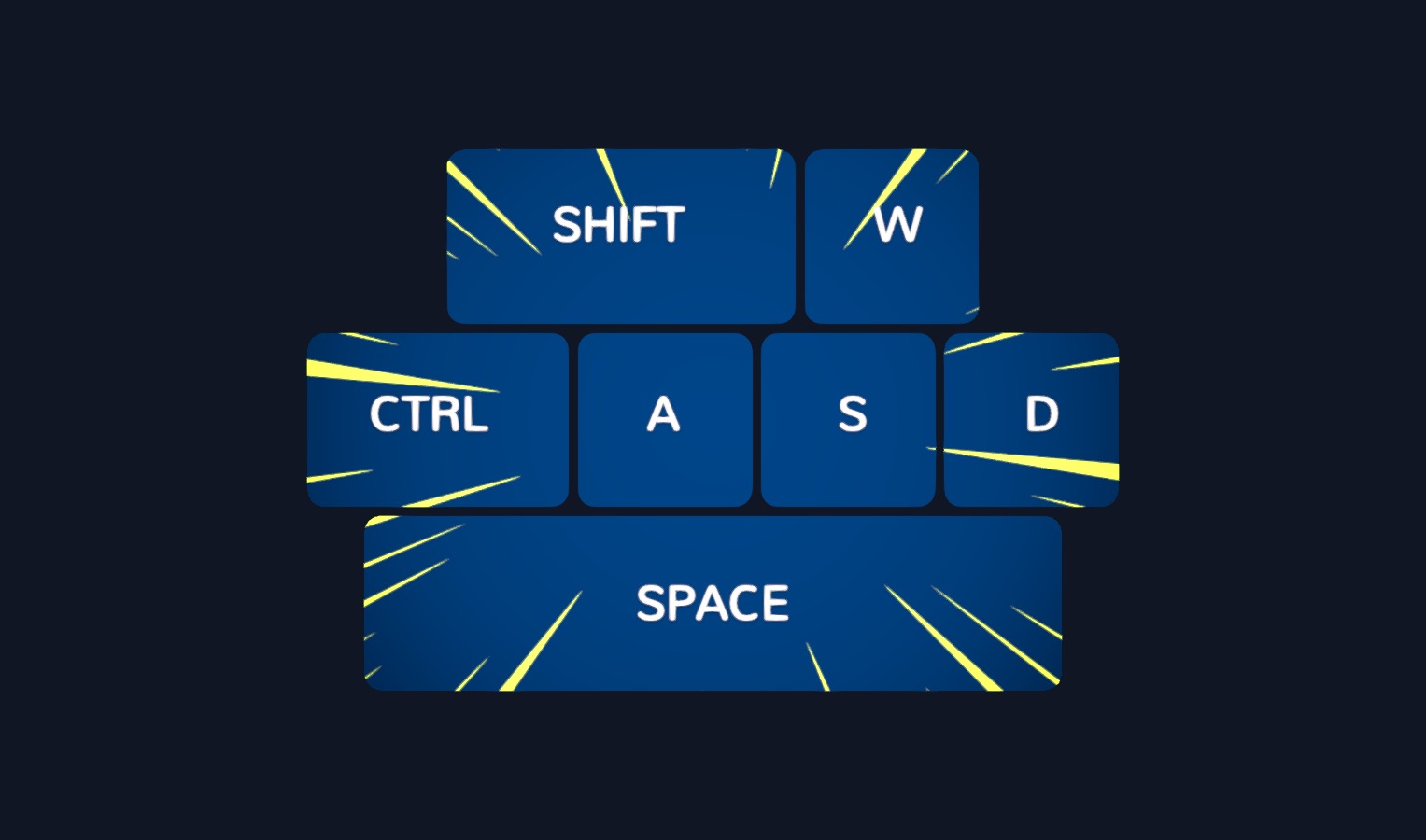 Keyboard Overlay App for Streamlabs Desktop | bonesbroken